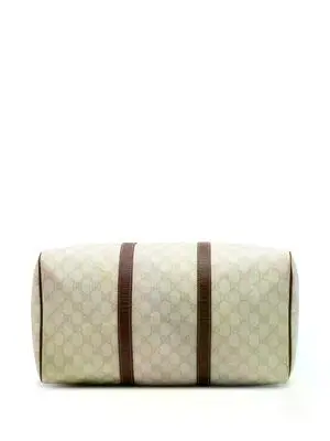 Gucci Large Gg Supreme Joy Boston Bag - Brown