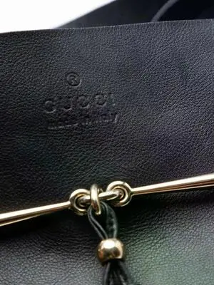 Gucci Calfskin Park Avenue Horsebit Tote Bag