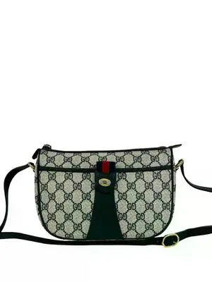 Gucci Gg Supreme Web Crossbody Bag
