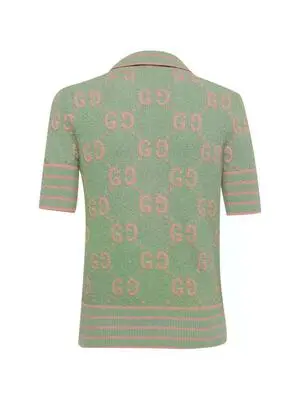 Gucci Short-sleeve Polo Top