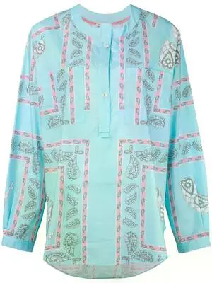 Natasha Zinko Printed Shirt Top