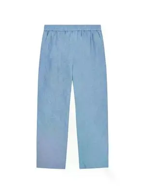 LES DEUX Straight Leg Elasticated Waistband Trousers