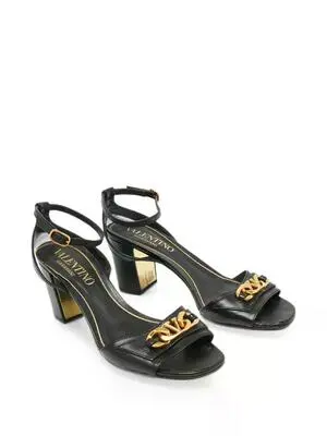 Valentino Garavani Vlogo Ankle Strap Sandals