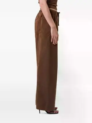 Citizens Of Humanity Bronze Drawstring Wide-leg Trousers - Brown