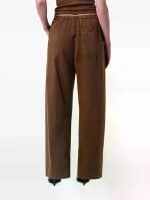 Citizens Of Humanity Bronze Drawstring Wide-leg Trousers - Brown