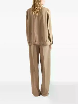 Prada Light Mohair Wide-leg Pants