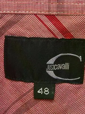 Just Cavalli Plaid Print Button-up Shirt
