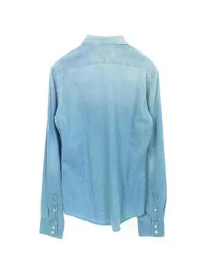 Prada Long-sleeve Denim Shirt