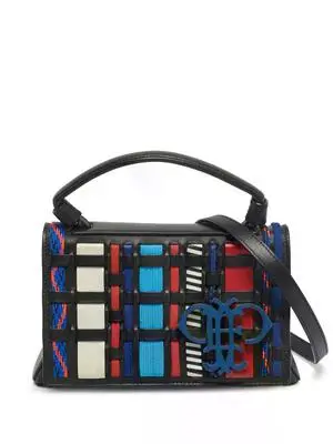 Emilio Pucci Woven Panel Cross-body Bag