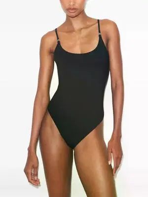 Tory Burch Solid One-piece Swimsuit - Black