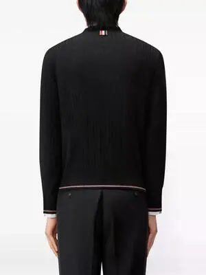 Thom Browne Rwb Rib-stitch Sweater
