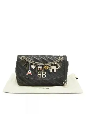 Balenciaga Bb Paris Charm Shoulder Bag