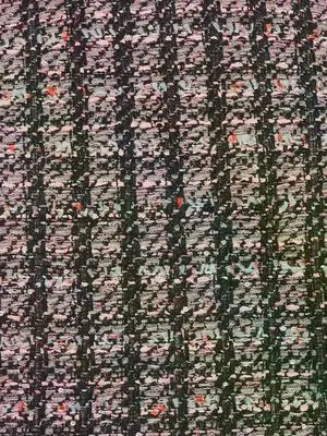 Oscar De La Renta Pink Tweed Sleeveless Dress