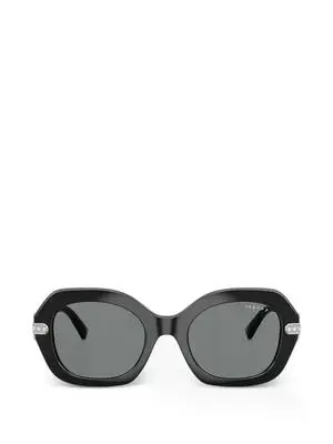 VOGUE EYEWEAR Geometric Embellishment Sunglasses