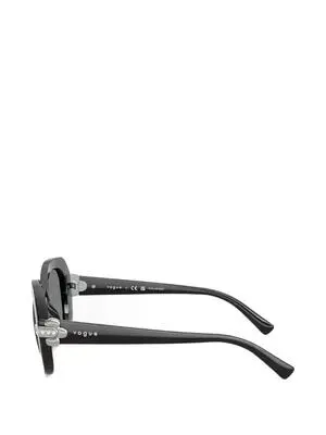 VOGUE EYEWEAR Geometric Embellishment Sunglasses