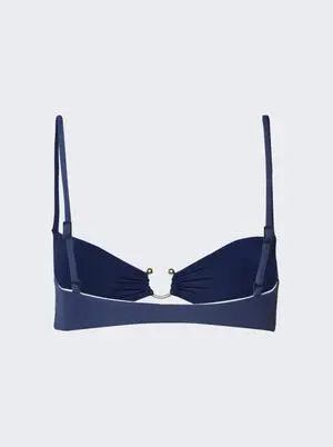 Bond Eye Carly Crop Indigo And Coconut Bare