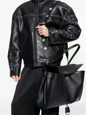 Balenciaga Bottle-cap Embellished Bag Strap