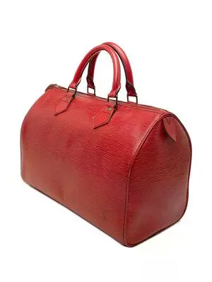 LOUIS VUITTON Epi Speedy 30 Boston Bag - Red