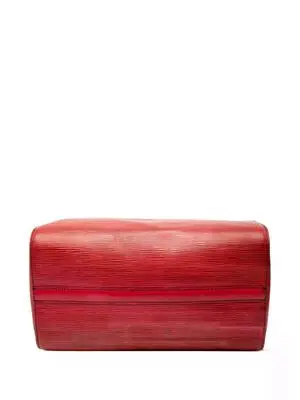 LOUIS VUITTON Epi Speedy 30 Boston Bag - Red