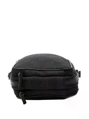 Gucci Gg Canvas Double Zip Accessory Pouch Vanity Bag