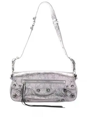 Balenciaga Silver Tone Cross Body Bags