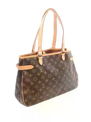 LOUIS VUITTON Monogram Batignolles Horizontal Tote Bag - Brown