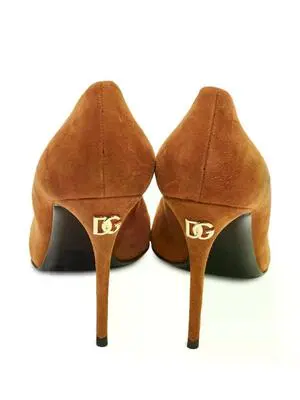 Dolce & Gabbana Dg Plaque Stiletto Pumps