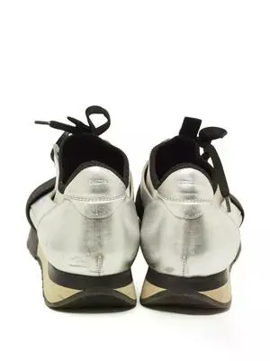 Balenciaga Race Runner Sneakers - Silver