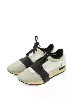 Balenciaga Race Runner Sneakers - Silver