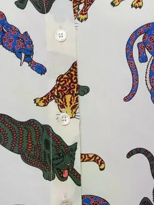 Stella McCartney Silk Cat-print Shirt
