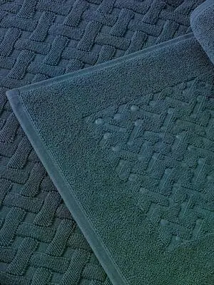 CU I SEEYOU Basket-weave Bath Mat