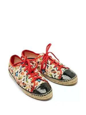 Fendi Junia Patent-trim Sneakers