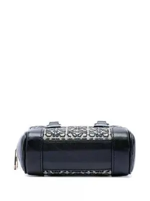 Loewe Nano Anagram Canvas Amazona Satchel