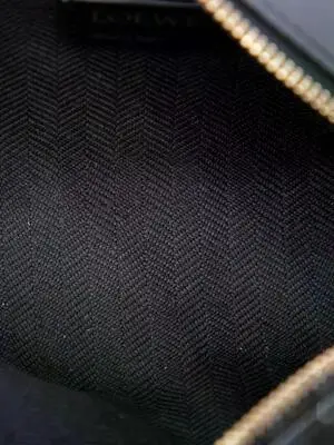 Loewe Nano Anagram Canvas Amazona Satchel