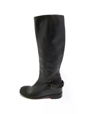 CHRISTIAN LOUBOUTIN Egoutina Knee Boots