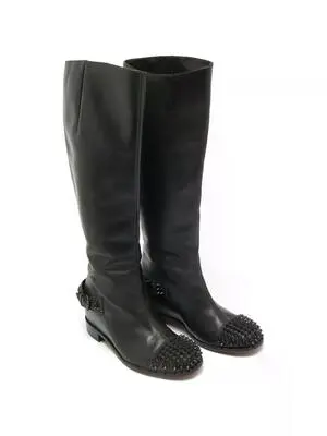 CHRISTIAN LOUBOUTIN Egoutina Knee Boots