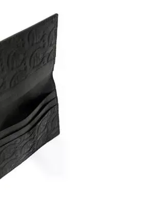 FERRAGAMO Gancini Leather Card Holder