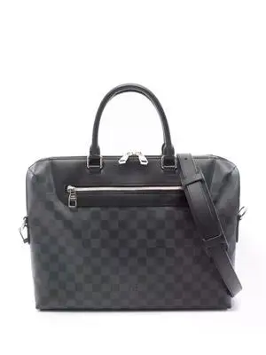 LOUIS VUITTON Damier Graphite Porte Documents Jour Business Bag