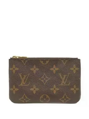 LOUIS VUITTON Monogram Pochette Cles Coin Pouch
