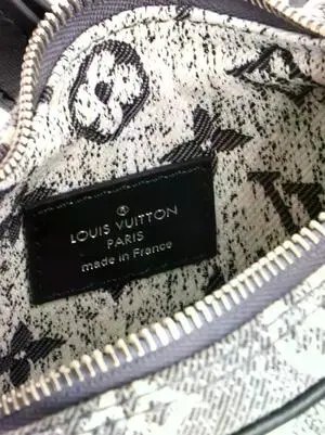 LOUIS VUITTON Monogram Jacquard Denim Loop Hobo Bag
