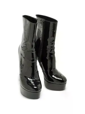 ANDREA WAZEN Leather Ankle Boots