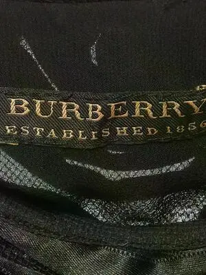 Burberry Sleeveless Rose Detail Mini Dress