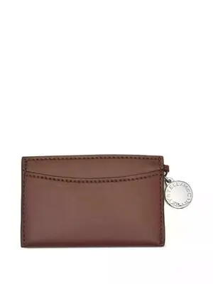 Stella McCartney Logo-charm Card Holder - Brown