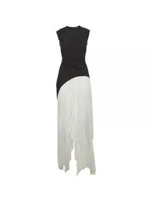 Solace London Anya Pleated Maxi Dress