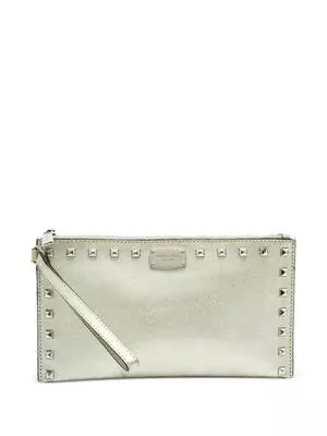 Michael Kors Silver Tone Clutches
