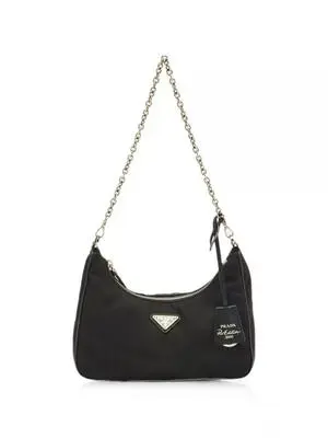 Prada Re-edition 2005 Shoulder Bag - Black