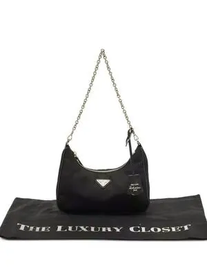 Prada Re-edition 2005 Shoulder Bag - Black
