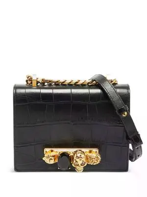 Alexander McQueen Jewelled Leather Mini Bag