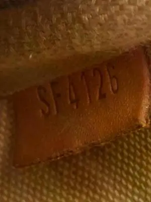 LOUIS VUITTON Mini Damier Azur Canvas Tote Bag