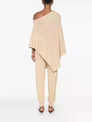 SERGIO MORETTI FIRENZE Asymmetric Neck Poncho